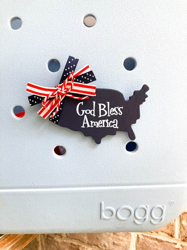 Patriotic Bogg Bag Bit, July 4th Bogg Bag Bit, July 4th Charm, Summer ...