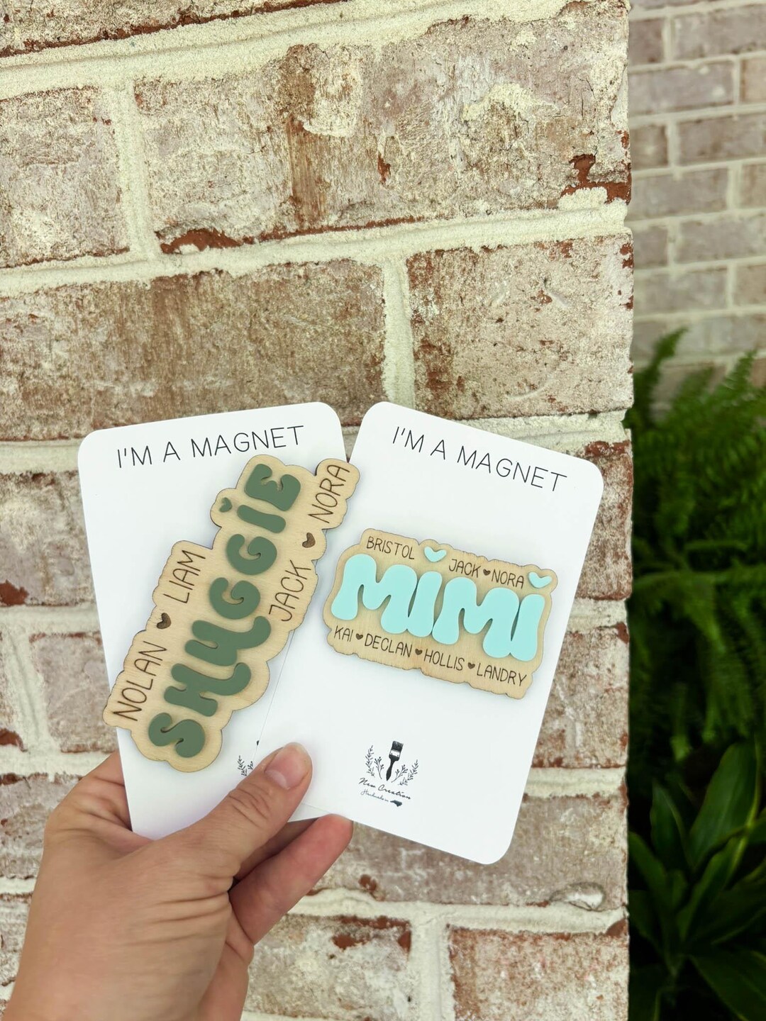 Custom Mom Magnet, Shuggie Yaya Mimi Grandma Auntie Mom Mama Mommy ...