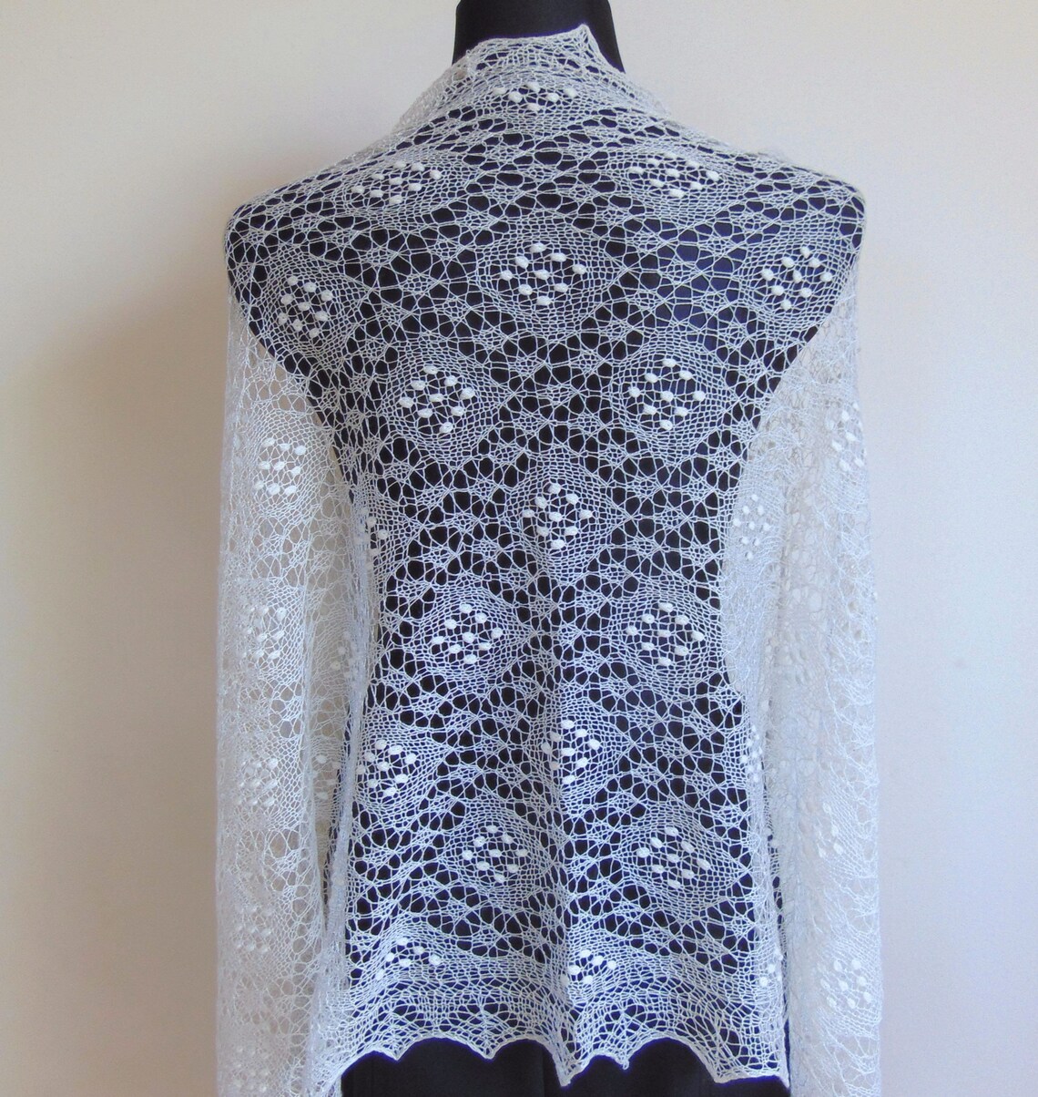 Haapsalu Lace Shawl, Heirloom, Bridal Stole, Wedding Shawl, Hand ...