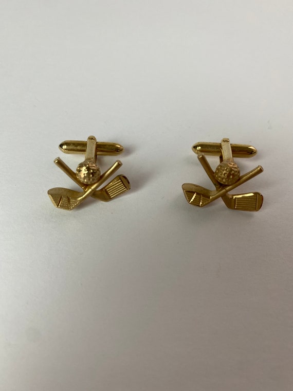 Vintage golf cuff - Gem