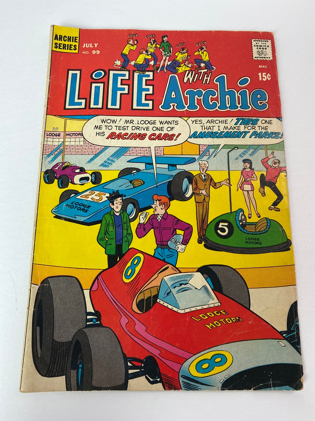 Vintage Life With Archie Comic Book No. 99 July 1970 - Etsy