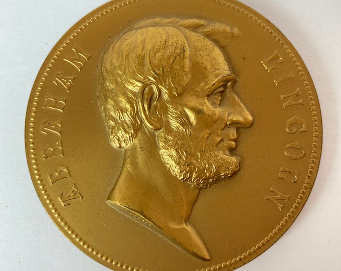 Vintage Abraham Lincoln Inauguration Commemorative Coin - Etsy