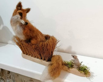 Felt Fox - Etsy
