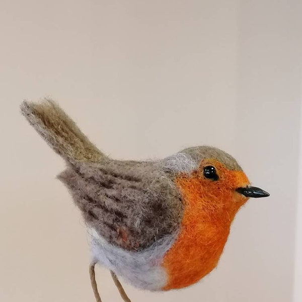 Felt Robin - Etsy UK
