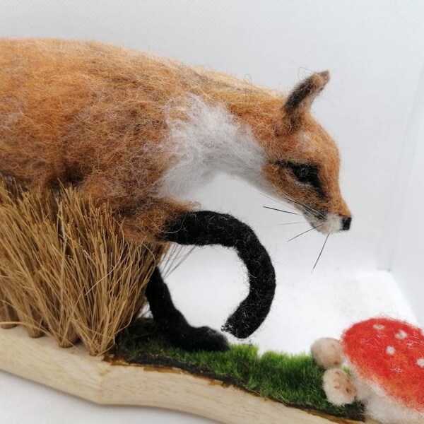 Felt Fox - Etsy