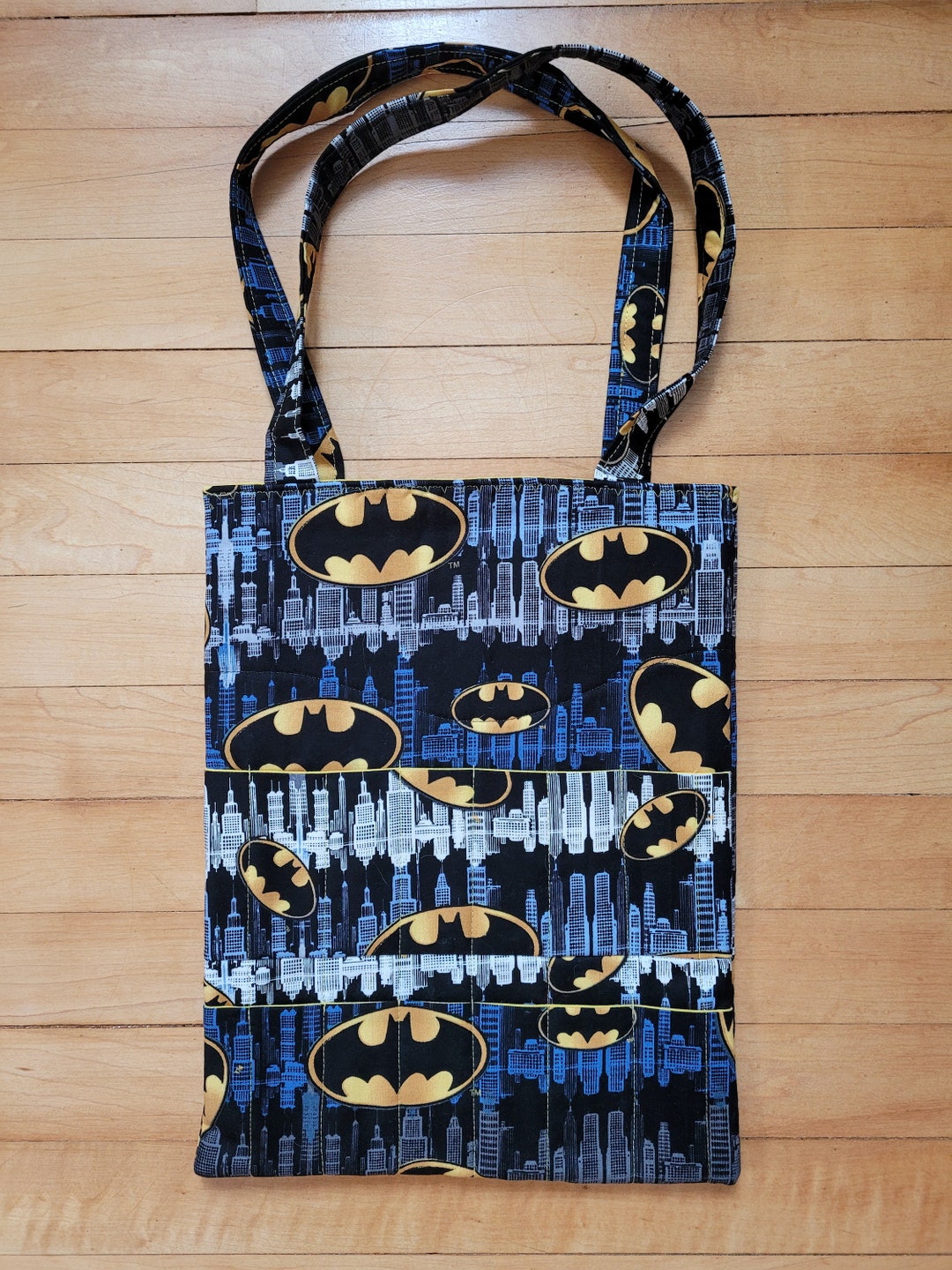Coloring Book Bag Batman Activity Bag for Kids Tote Bag - Etsy