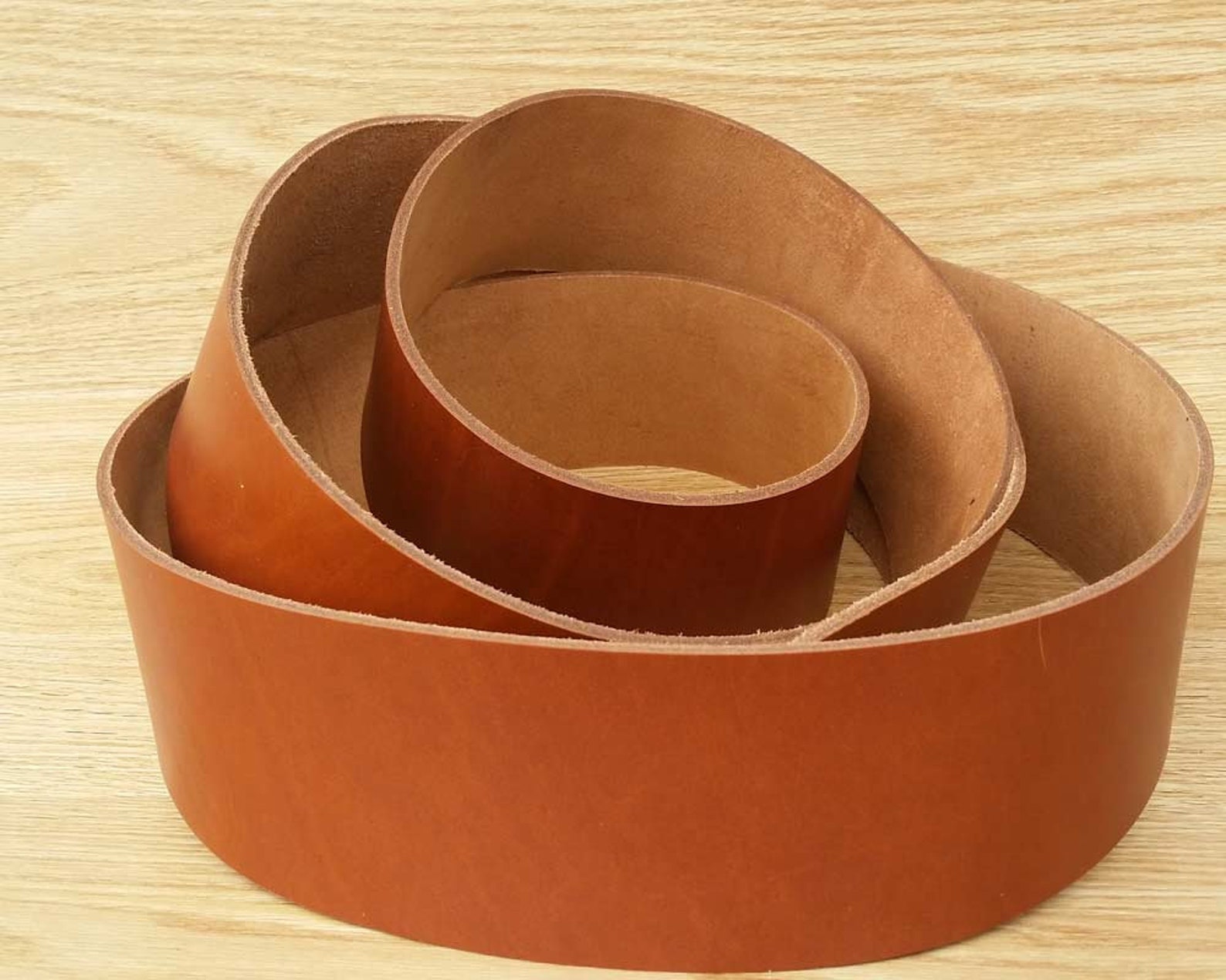 Russet Leather Strips 8-9 Oz (3.2 - 3.6 Mm) Length 12"to 96"- Leather ...