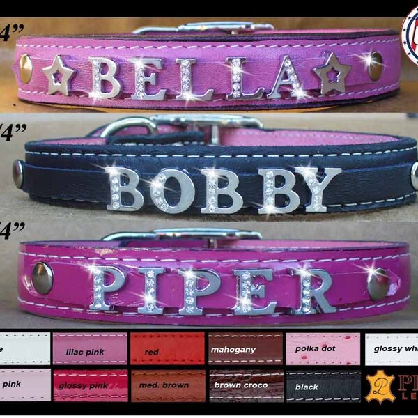 Rhinestone Dog Leash - Etsy