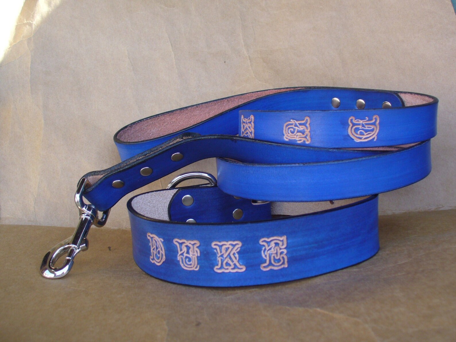 Custom Made Collars and Leashes for Big Dogs Personalized - Etsy