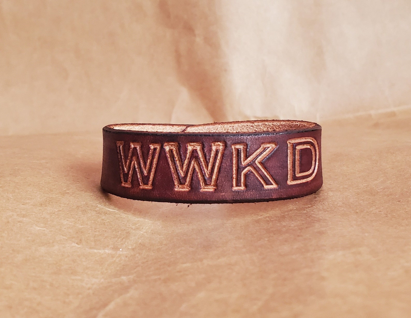 Custom Wristbands Handmade Leather Wristbands 3/4 in - Etsy
