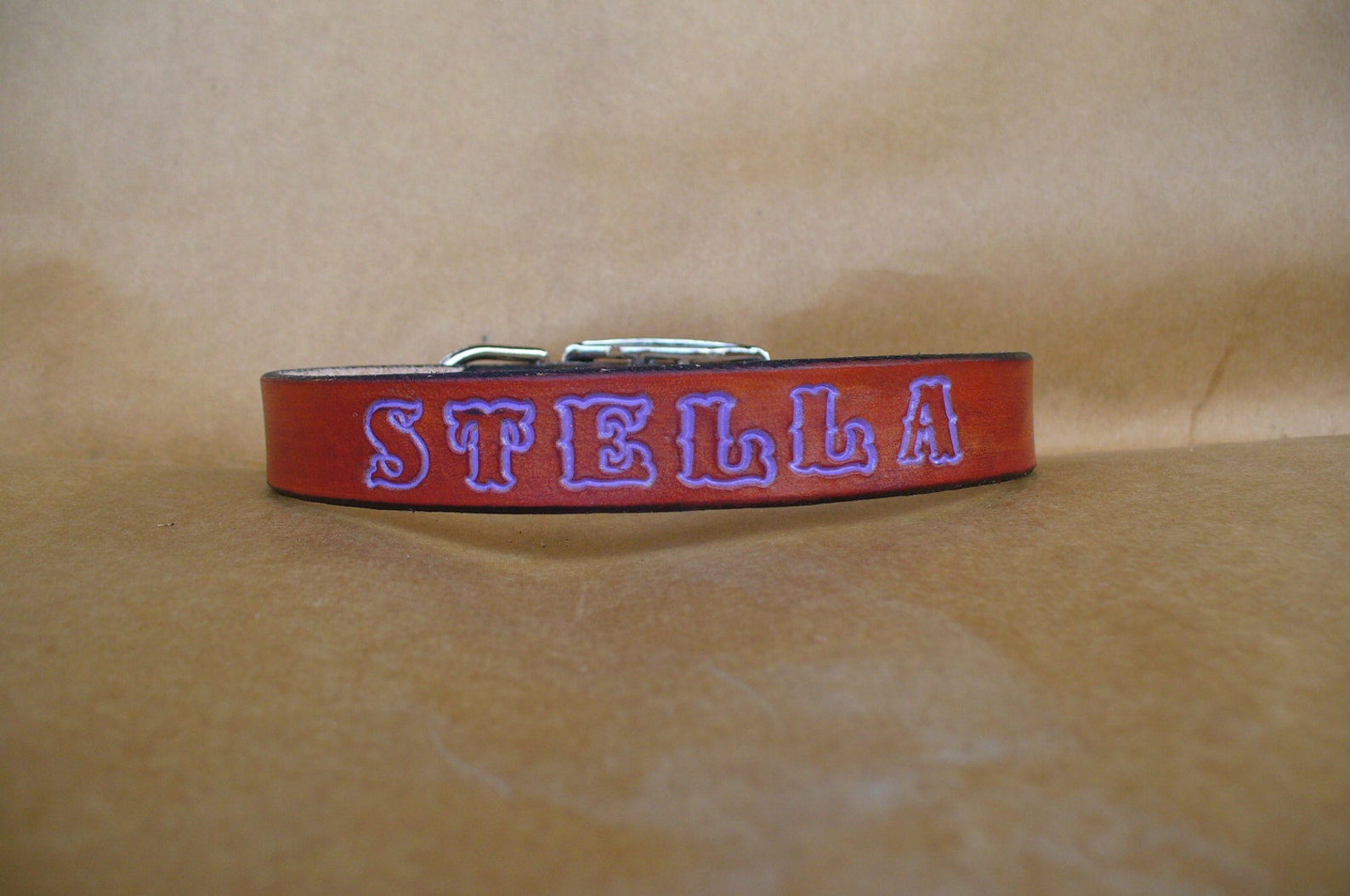 Unique Leather Dog Collars With Name Personalized Collars - Etsy