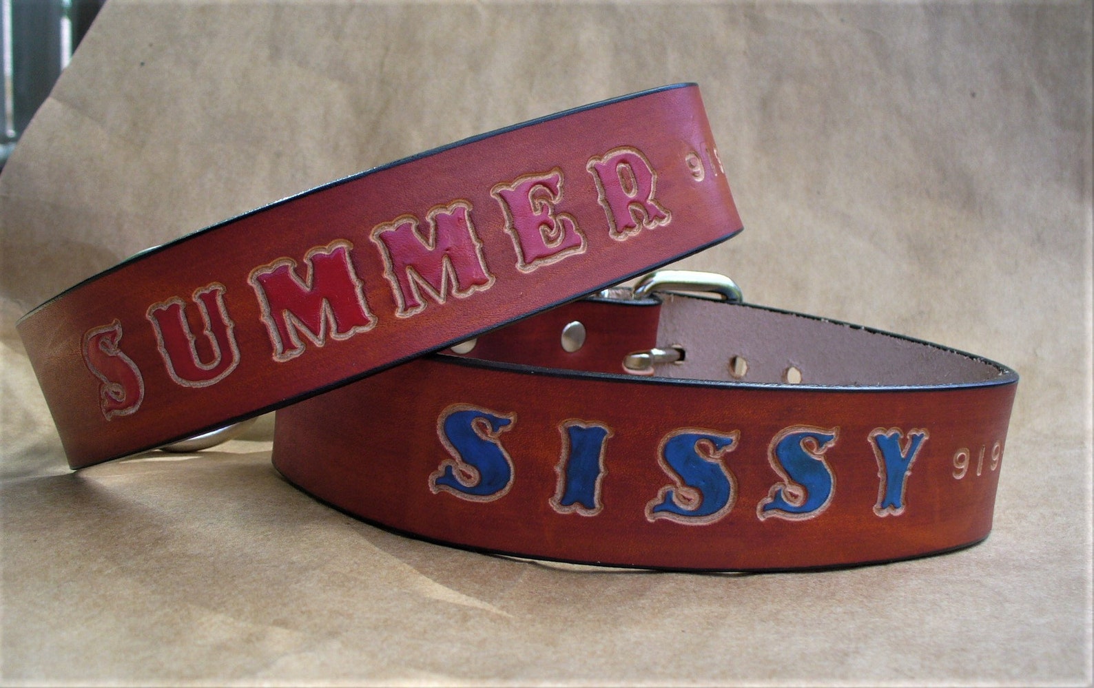 Quality Leather Dog Collars - Extra Large Collar for Big Dogs - Medium ...