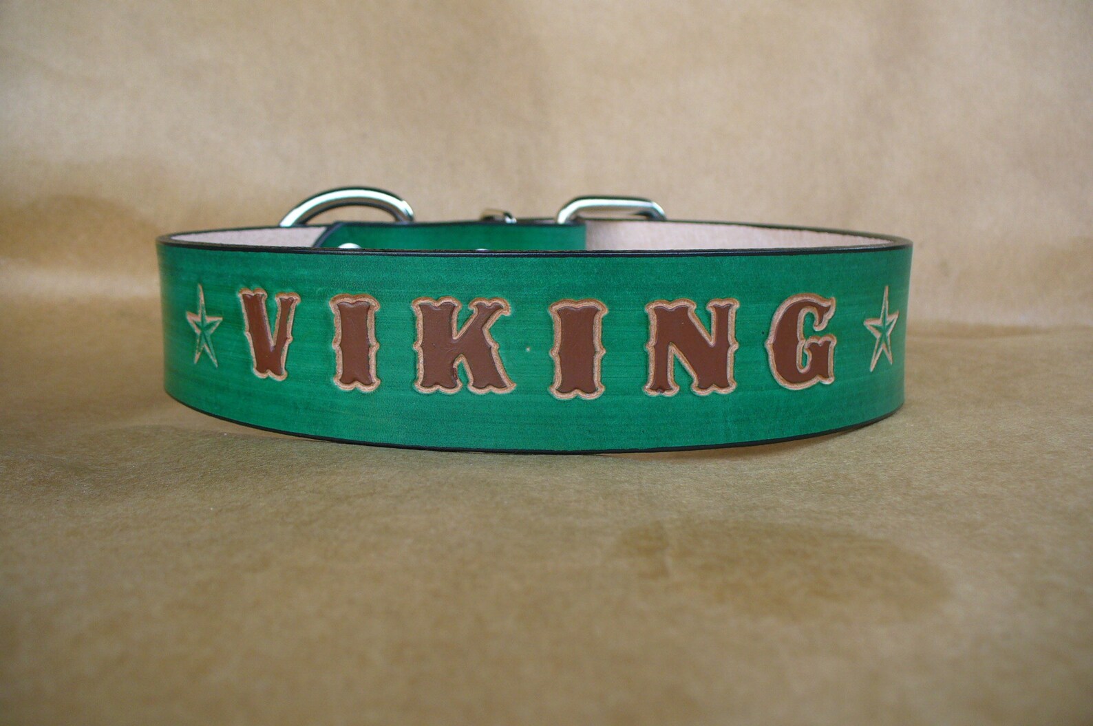 Extra Large Dog Collar Custom Leather Dog Collar Free | Etsy