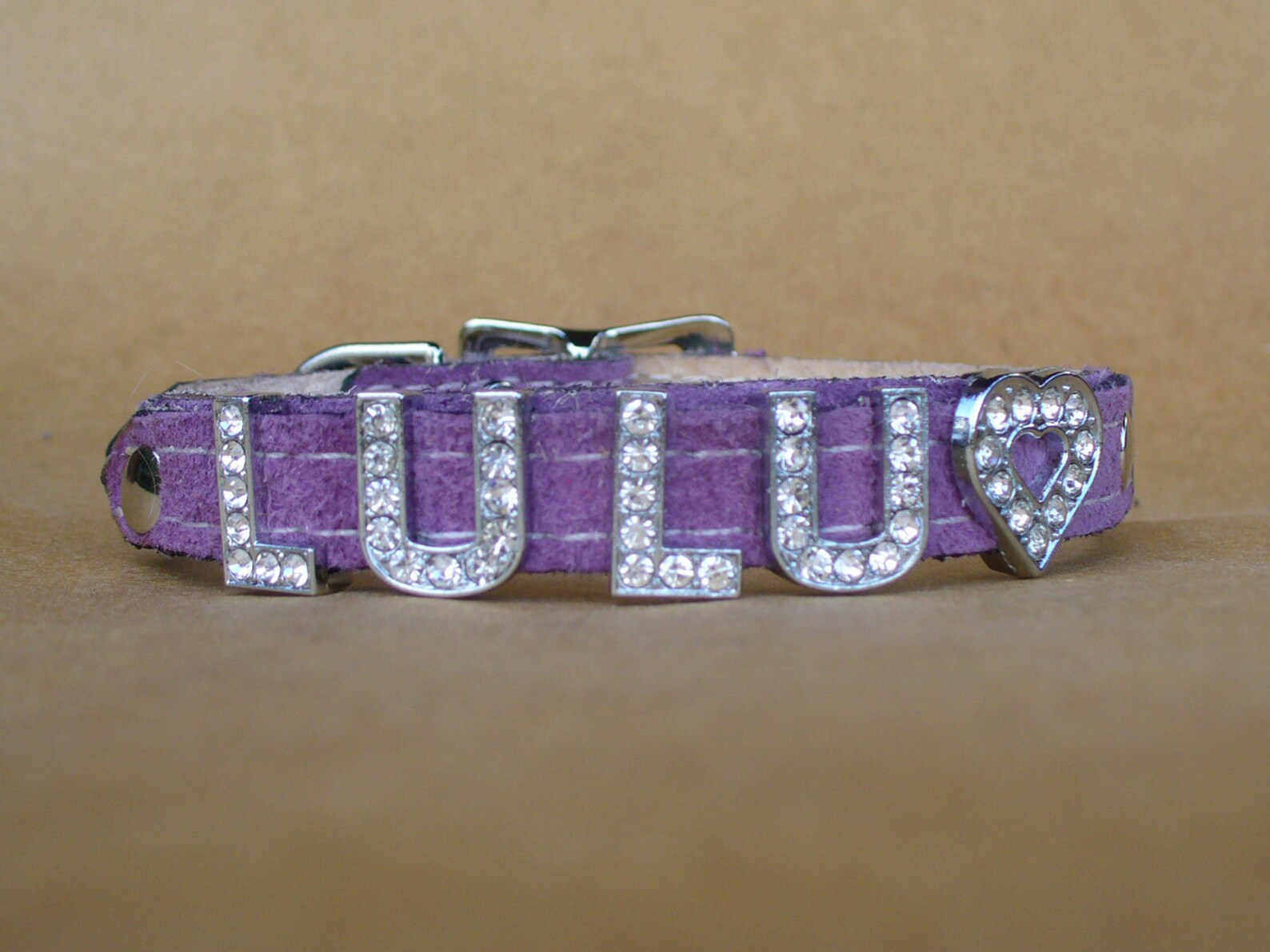 Rhinestone Puppy Collars XS Bling Dog Collars Soft Leather | Etsy