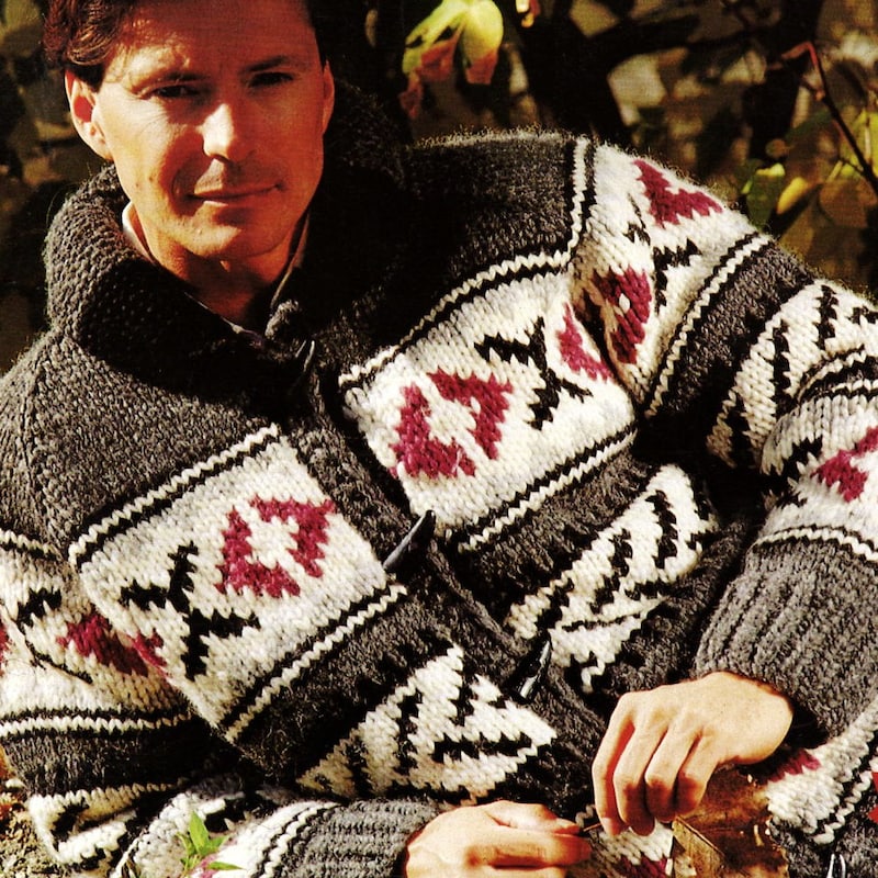 Native Cardigan Pattern - Etsy