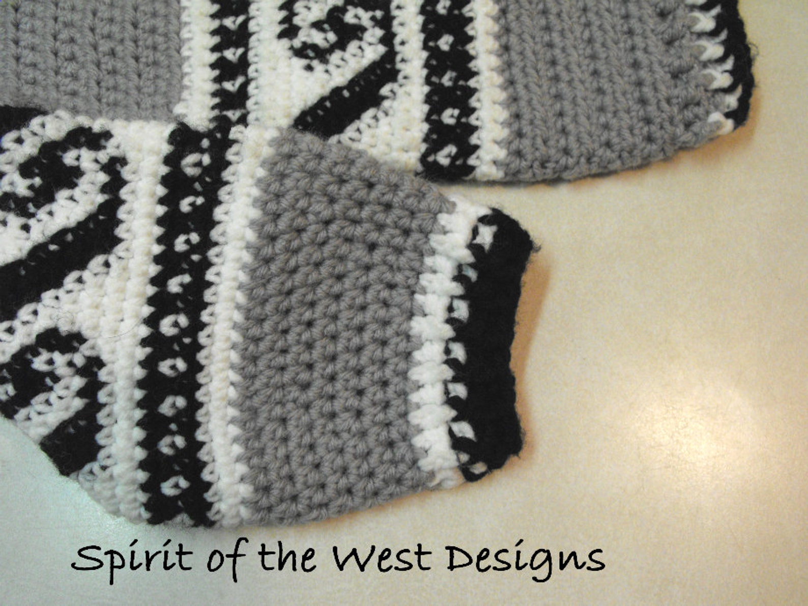 Coastal Cardigan Crochet Pattern Cowichan Salish Sweater Button-up ...