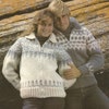 White Buffalo Pattern 21 Cowichan Salish Sweater Knit Cardigan Native ...