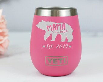 Yeti wine glass | Etsy