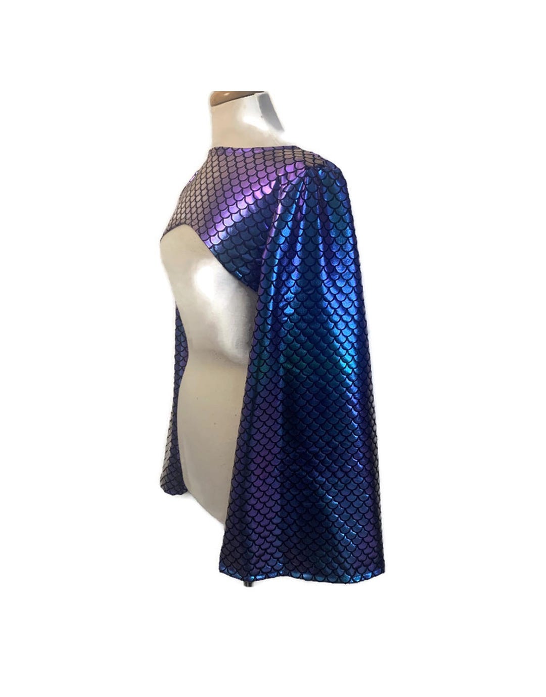 Mermaid Shrug Mermaidcore Bolero Festival Rave Wear Flared Bell Sleeves ...