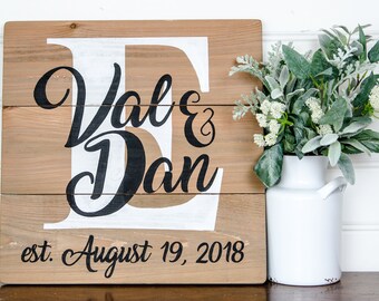 Custom wedding signs | Etsy