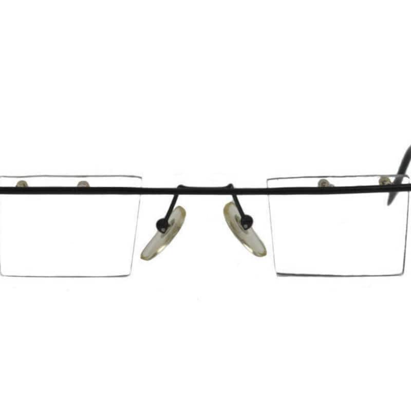 Square Rimless Sunglasses - Etsy