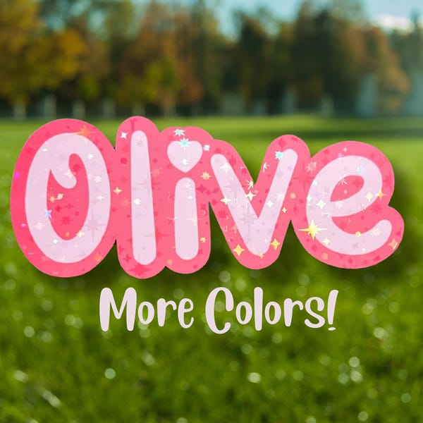 Name Stickers - Etsy