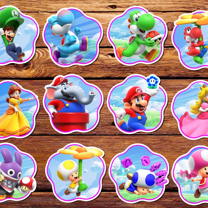 Super Mario Decal - Etsy