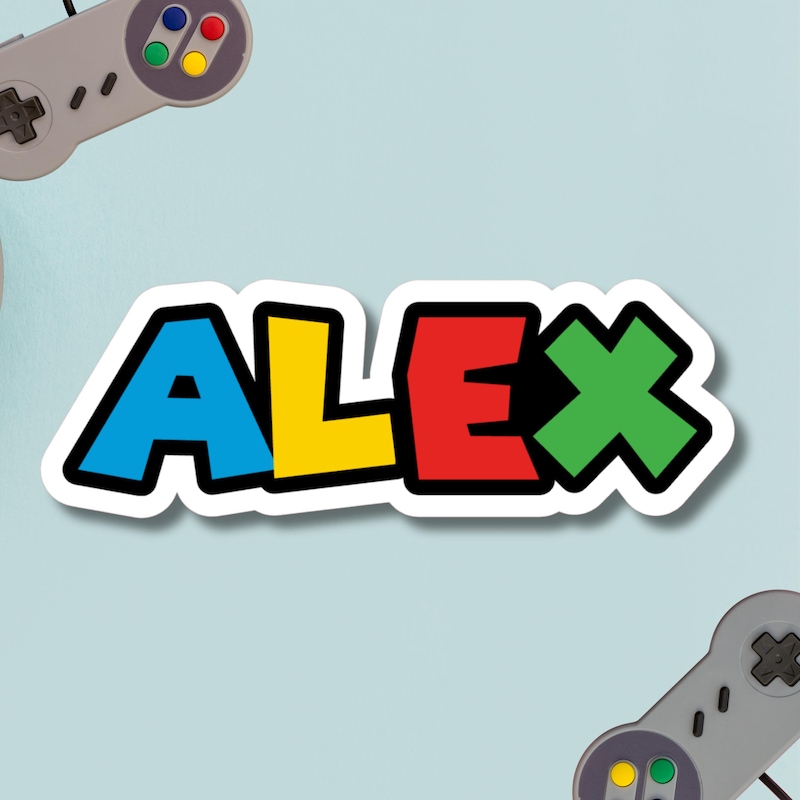 Nintendo Stickers - Etsy