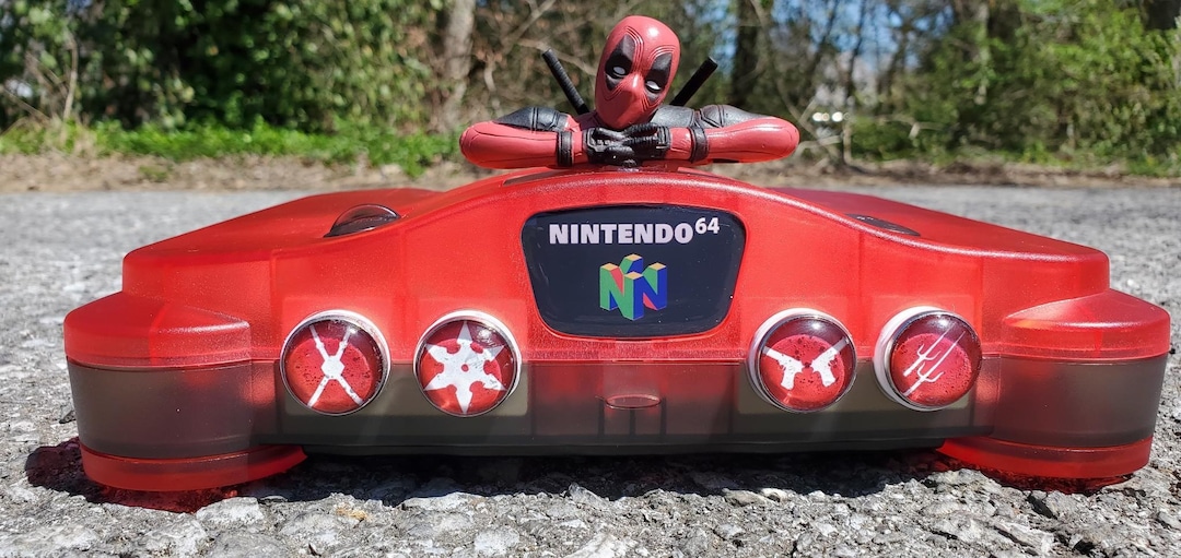Deadpool Style Nintendo 64 - Etsy