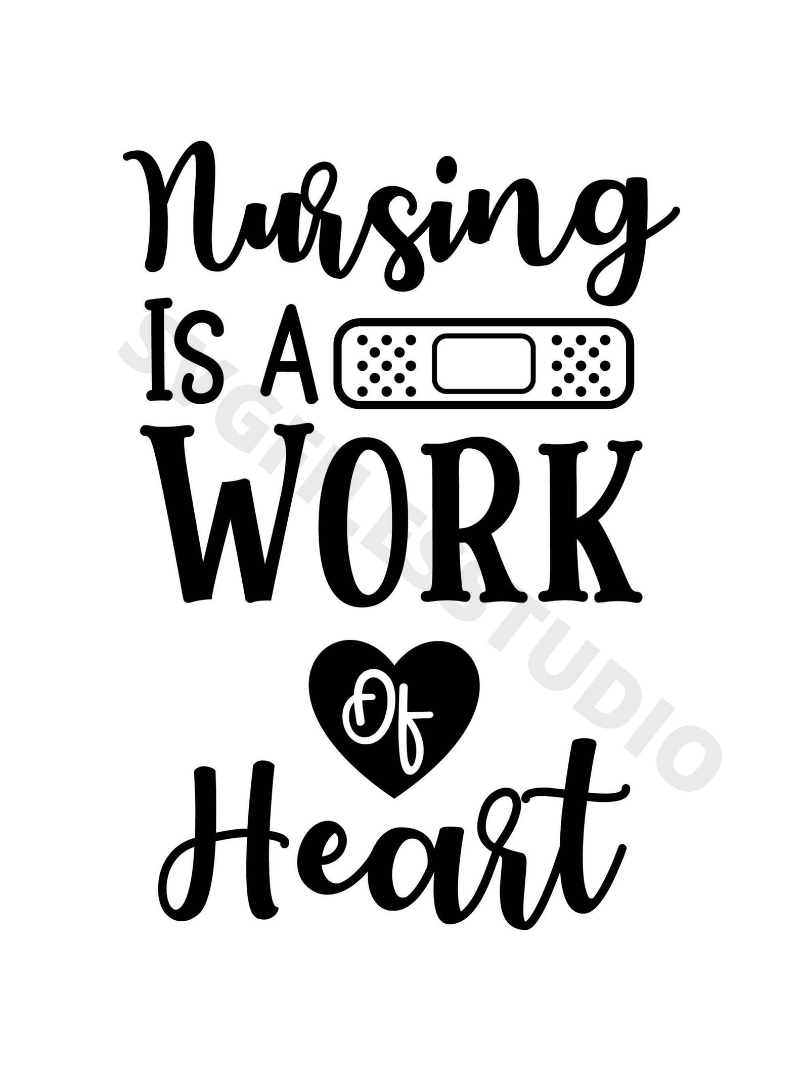 Funny and Cute Nurse Quotes and Sayings Bundle SVG Medical SVG Nurse ...