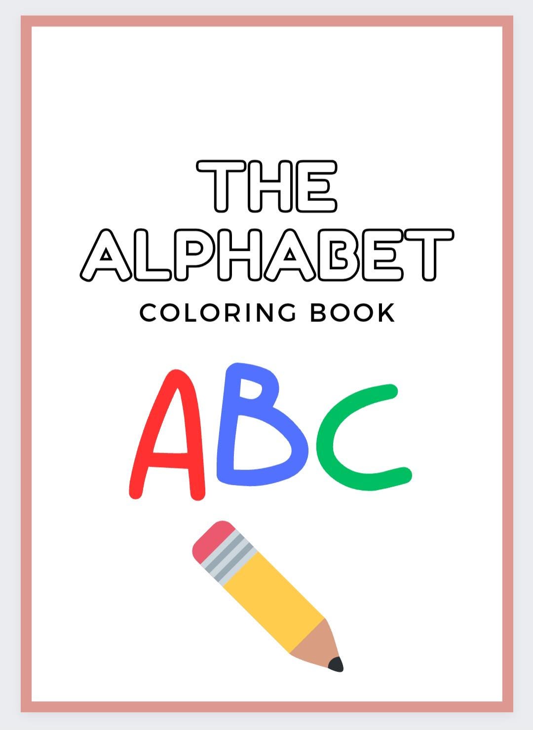 ABC Coloring Adventures, Colouring in Book, Early Years Education, Ages ...