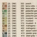 DMC Color Chart 505 Colors PDF Pattern Only - Etsy