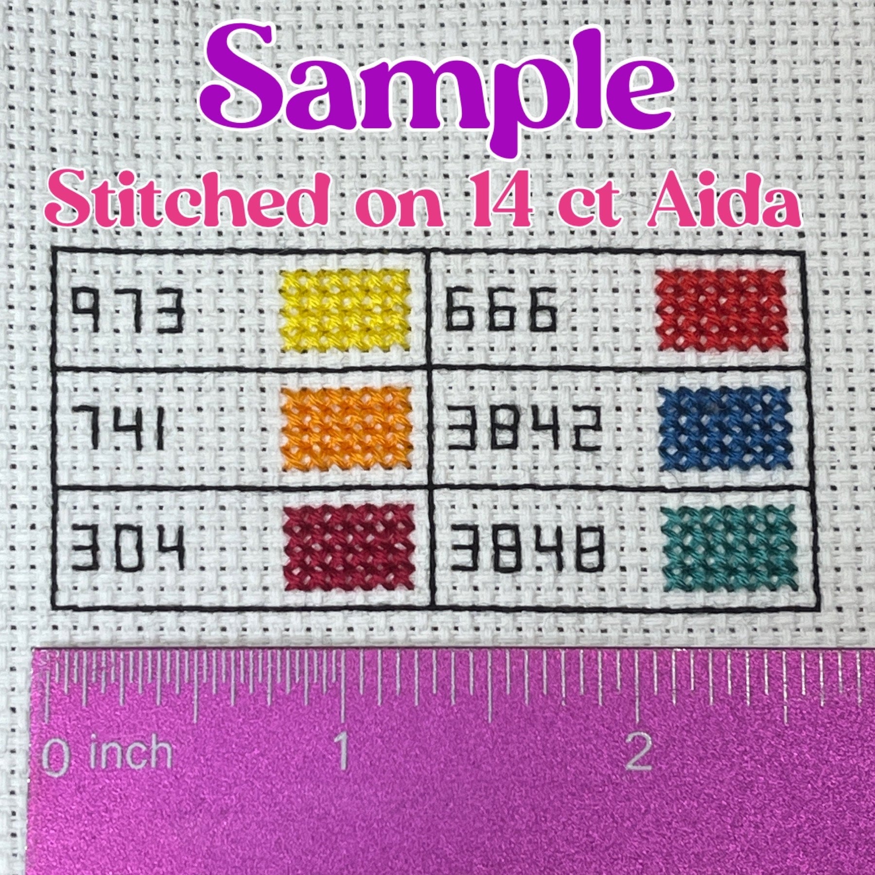 DMC Color Chart 505 Colors PDF Pattern Only - Etsy