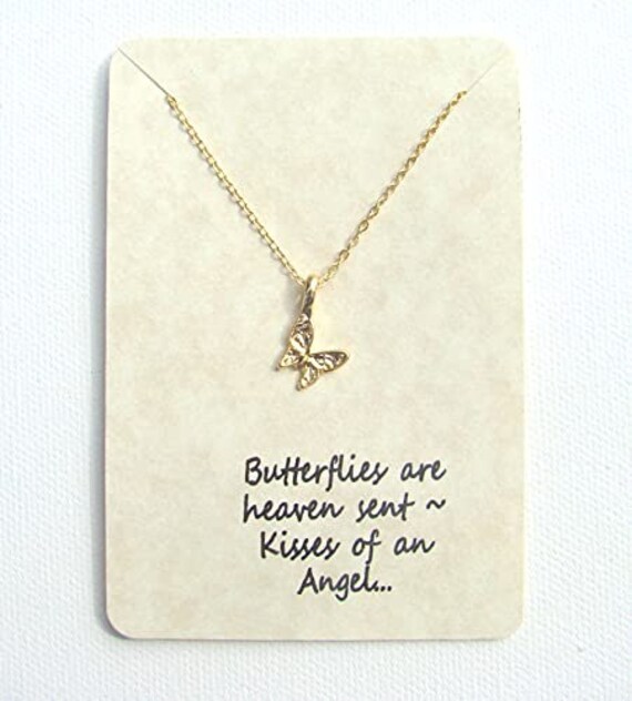 Angel butterfly necklace store