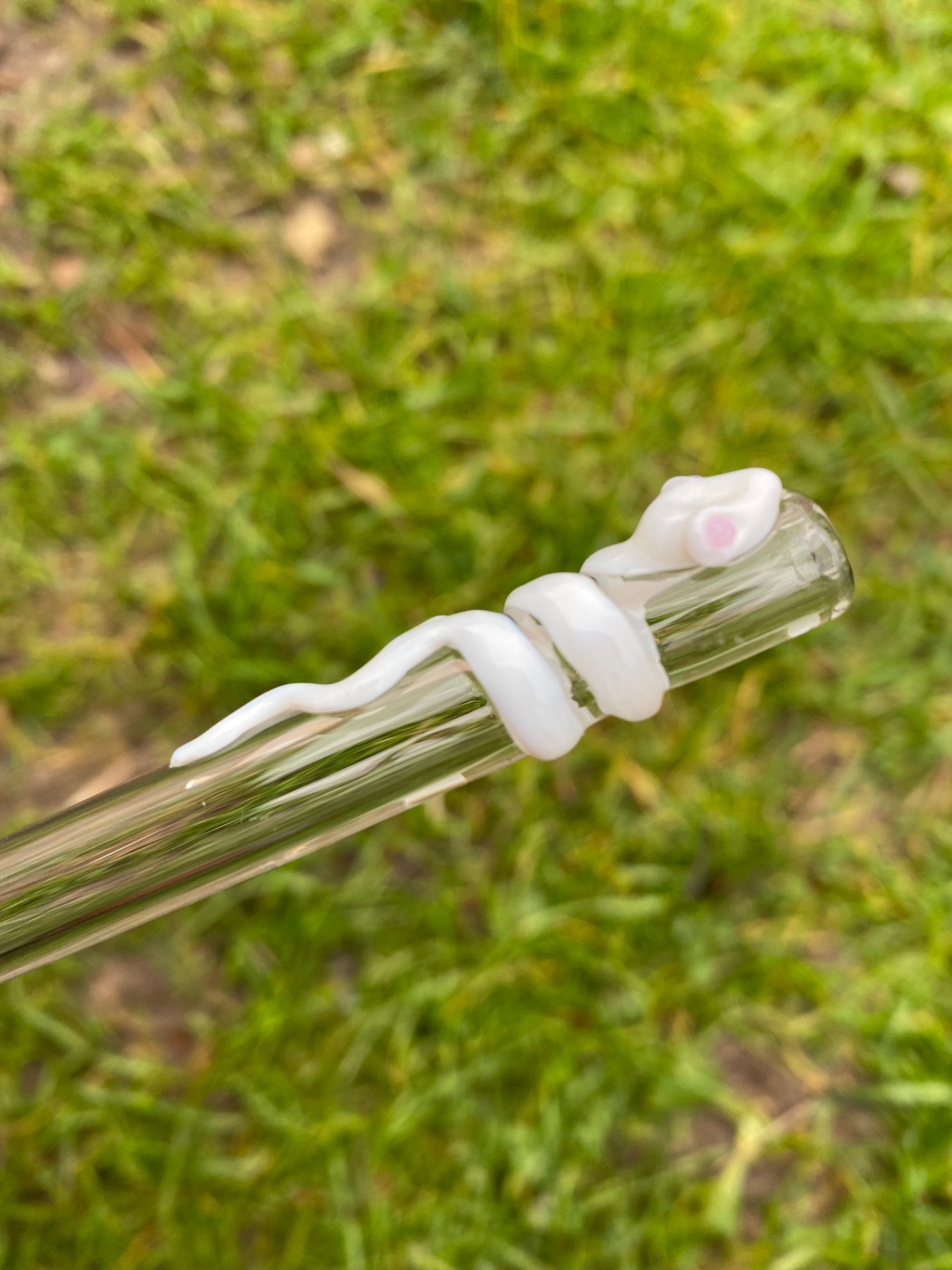 Glass Snake Straws - Etsy
