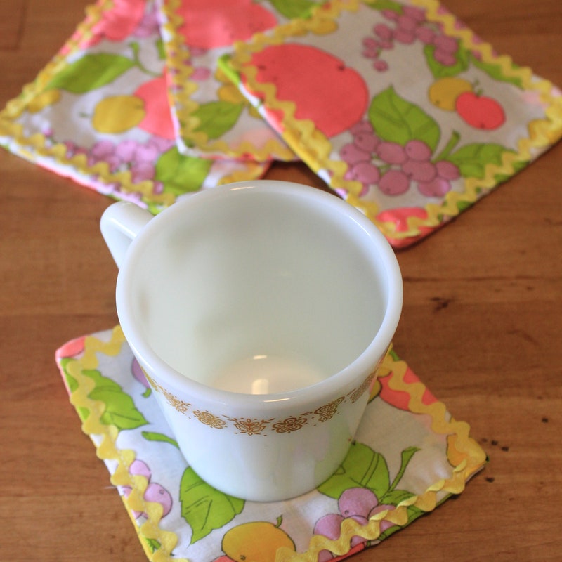 Cloth Coasters - Etsy