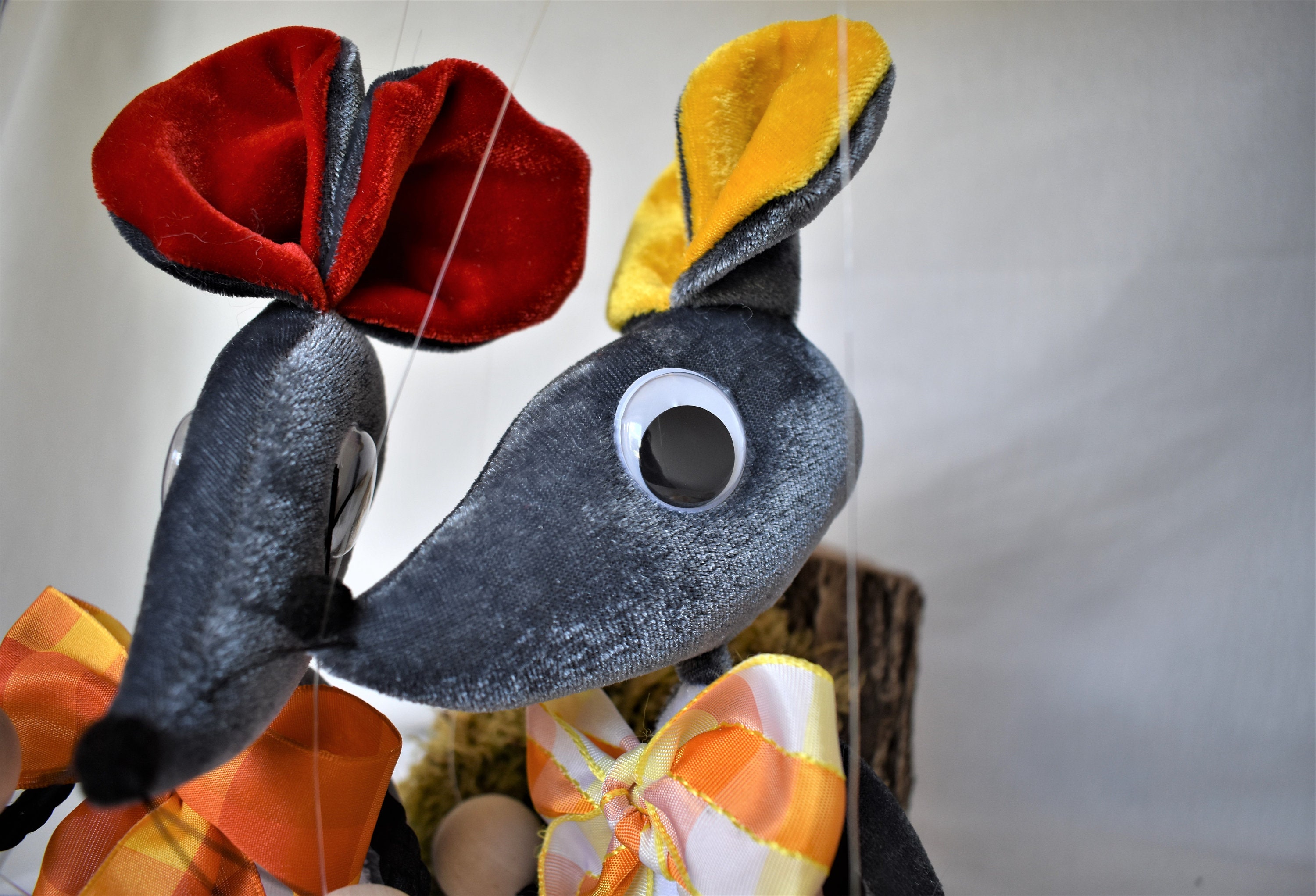 Mouse Puppet on Three Strings Marionette Animal Puppet - Etsy