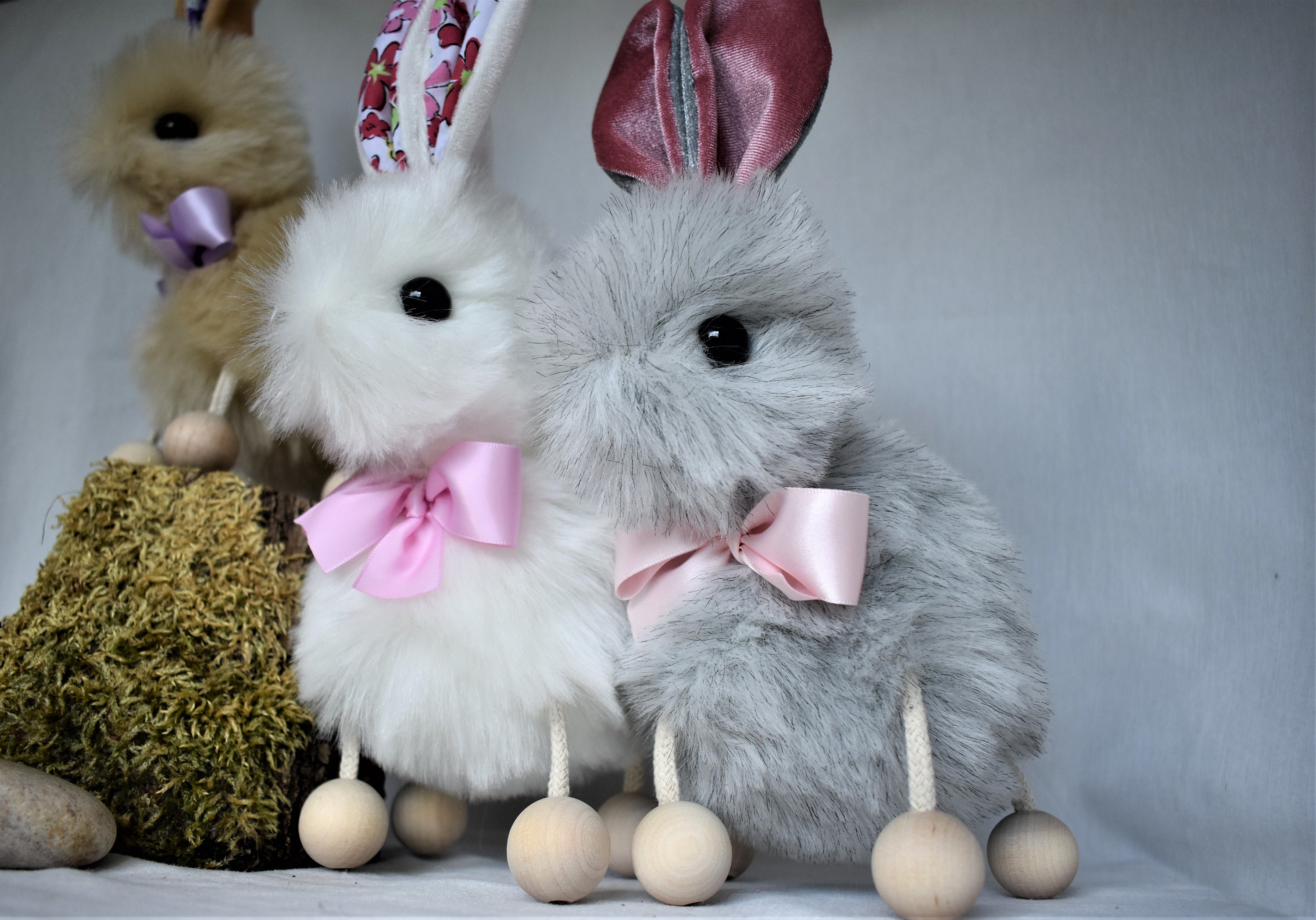 Rabbit Marionette Puppet on two strings Marionette Puppet | Etsy