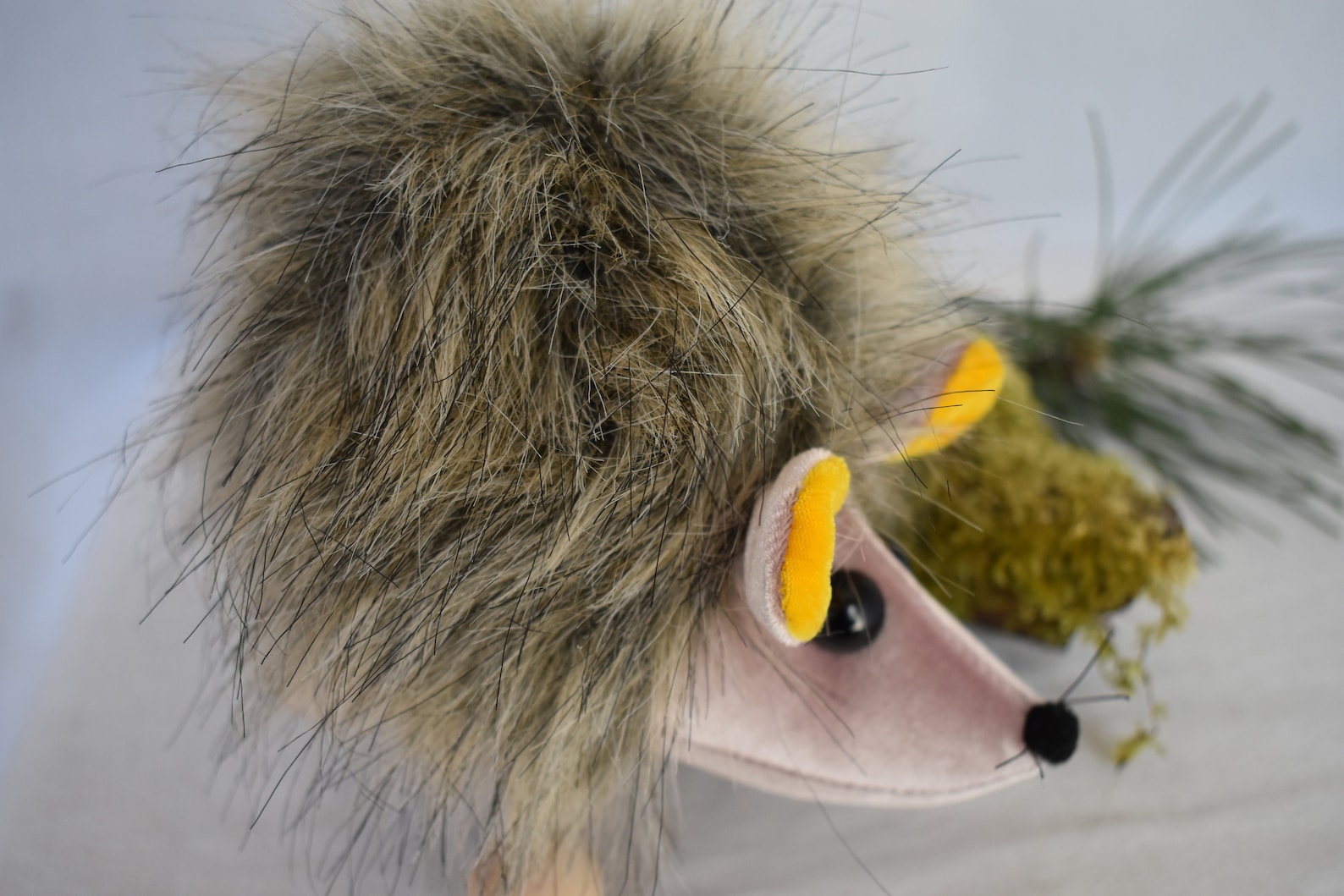 Hedgehog Small Marionette Puppet on Two Strings Animal Toys - Etsy