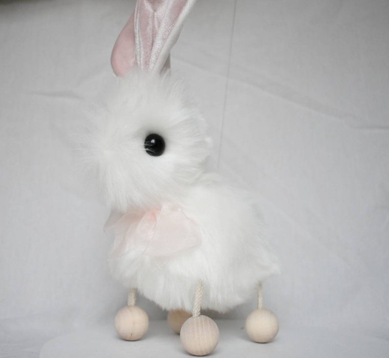 Rabbit Marionette Puppet on Two Strings, Marionette Puppet Toys, Animal ...