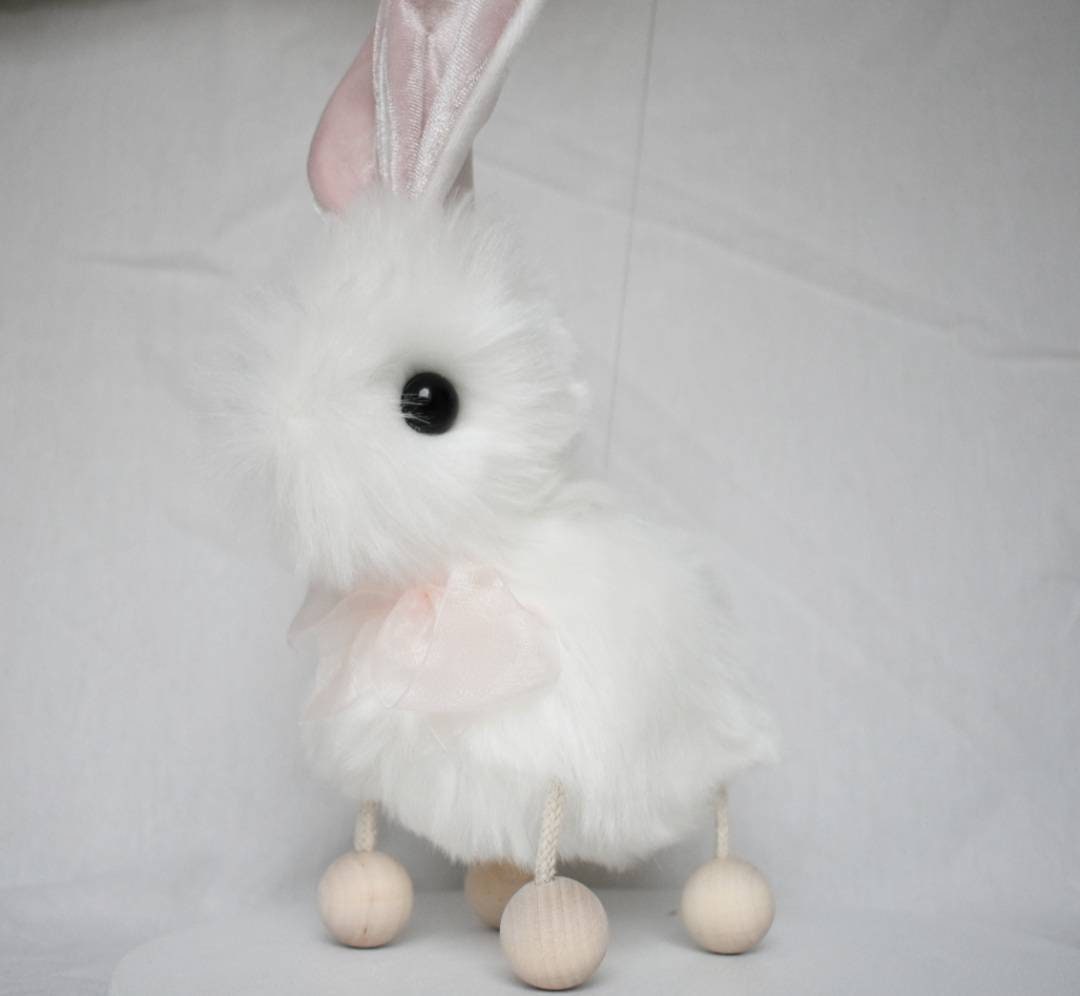 Rabbit Marionette Puppet on Two Strings, Marionette Puppet Toys, Animal ...