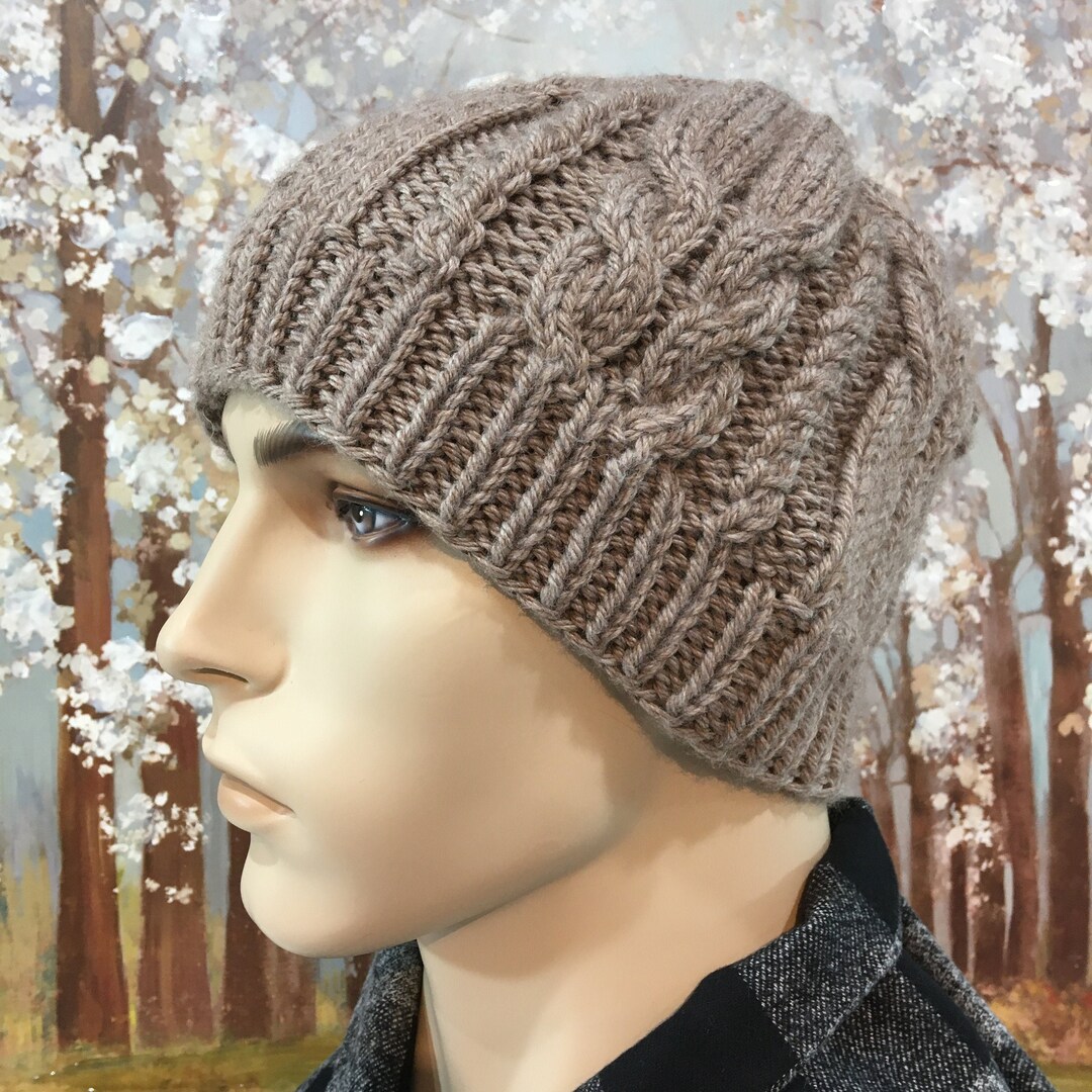 Men's Knitted Hat Payton-ii, Winter Hat, Ski Hat, Wool Hat - Etsy