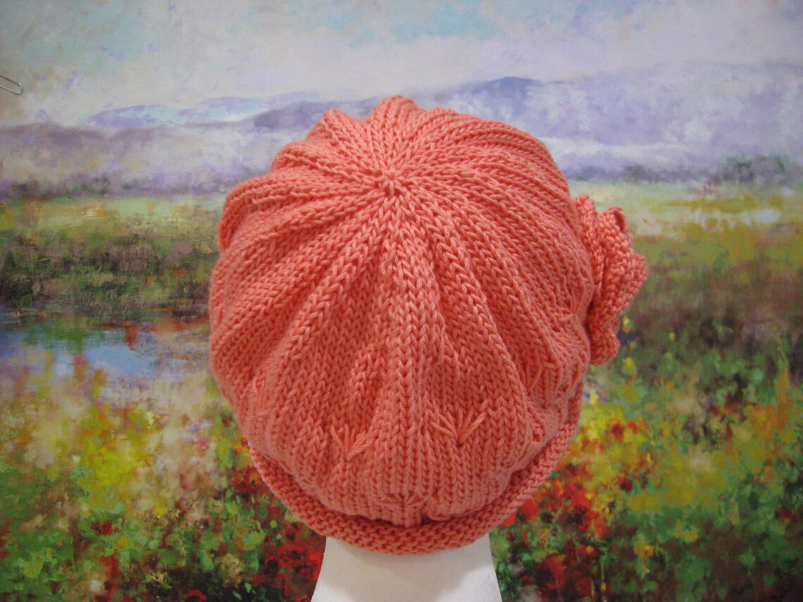 Instant Download Knit Hat Chemo Hat Knitting Pattern ' - Etsy