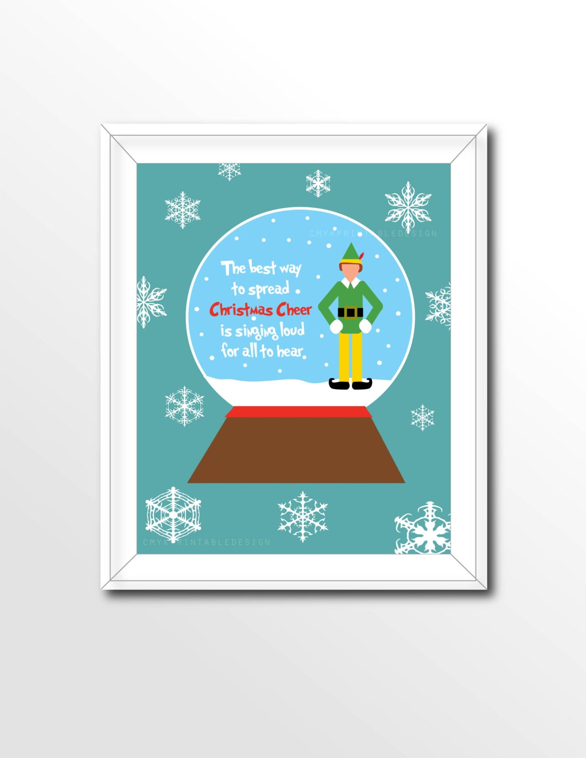 Buddy The Elf Quote Printable Buddy The Elf Printable Buddy Etsy