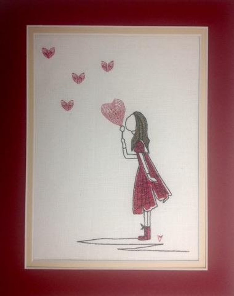 Embroidery Filled Line Art Machine Design Pattern Digital File - Etsy UK