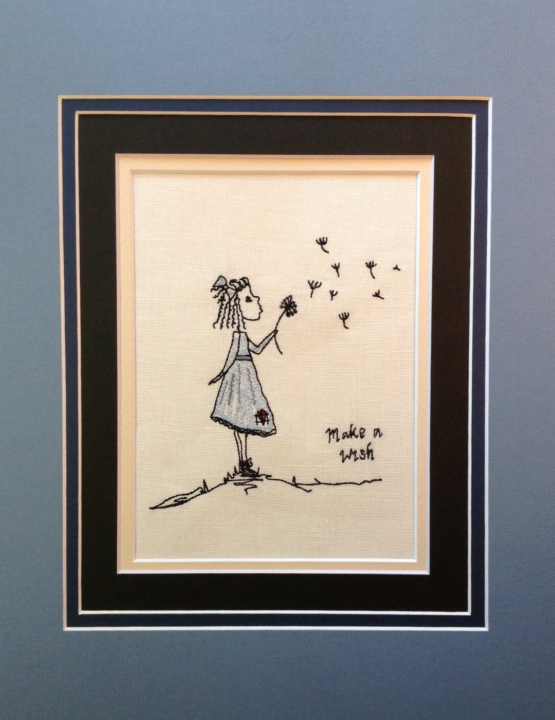 Embroidery Designs MAKE A WISH, Applique Design, Machine Applique ...