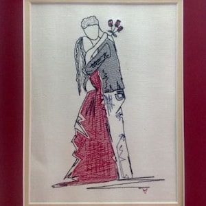 Embroidery Filled Line Art Machine Design Pattern Digital File ...