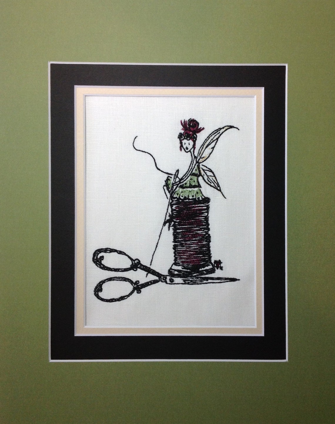 Machine Embroidery Design. Line Art Machine Embroidery Design. | Etsy