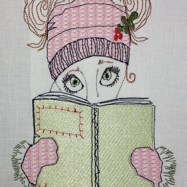 Reading Pillow Embroidery Designs - Etsy