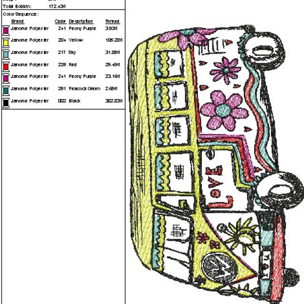 Vw Embroidery - Etsy